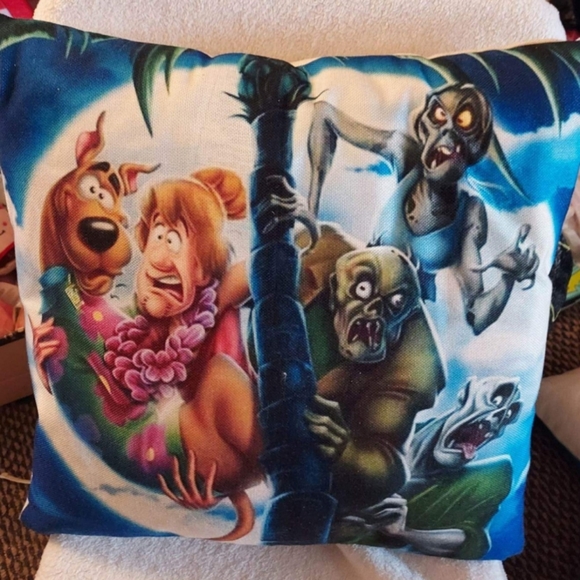 Hand Crafted Bedding Scooby Doo Pillow Poshmark